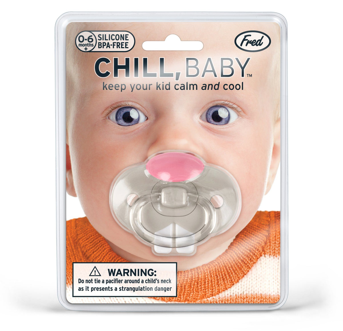 Chill, Baby Bunny Pacifier – Three LiL Monkeys